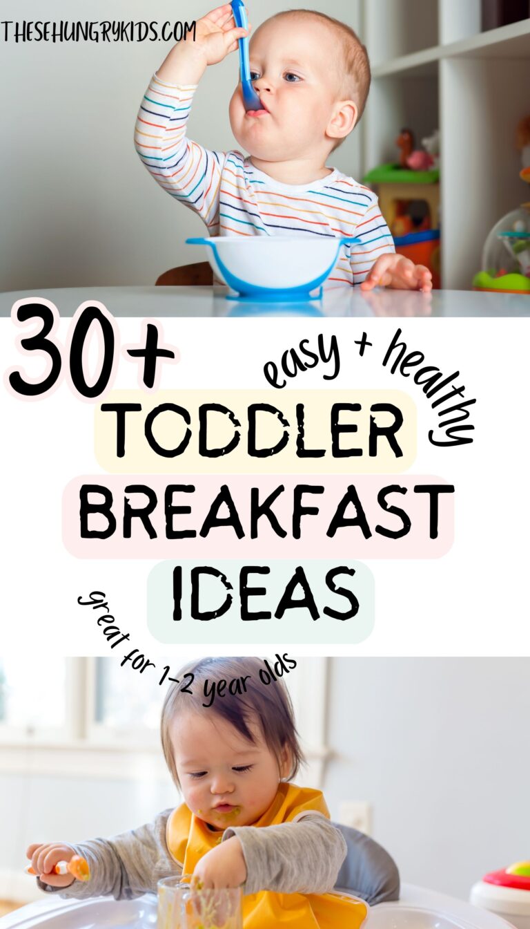 31+ Breakfast Ideas For 1-2 Year Olds – These Hungry Kids